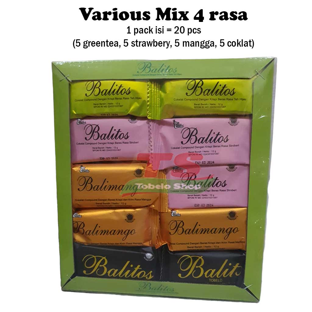 Jual TOBELO BALITOS HITAM (PACK) / TOBELO BALITOS / COKLAT TOBELO ...