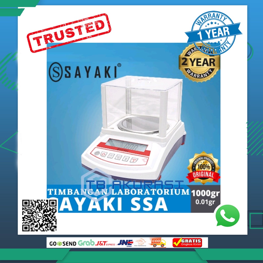Jual TIMBANGAN EMAS/ timbangan analitik/timbanga lab 1kg/0.01g New Original Garansi | Shopee ...