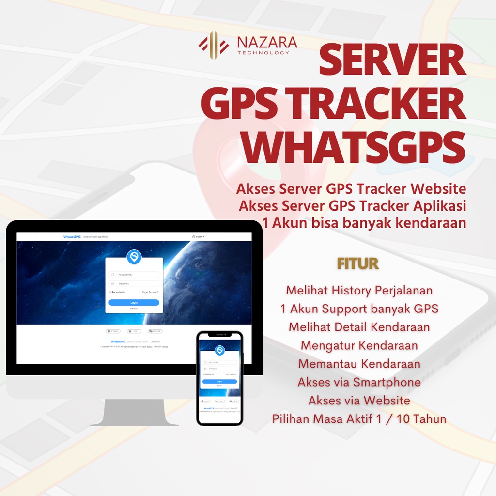 Jual SERVER GPS TRACKER WHATSGPS ANDROID IOS | Shopee Indonesia