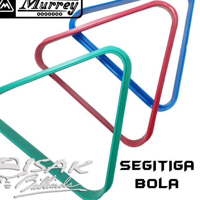 Jual Best Arrival Murrey Triangle Billiard Ball Rack - Plastic ...