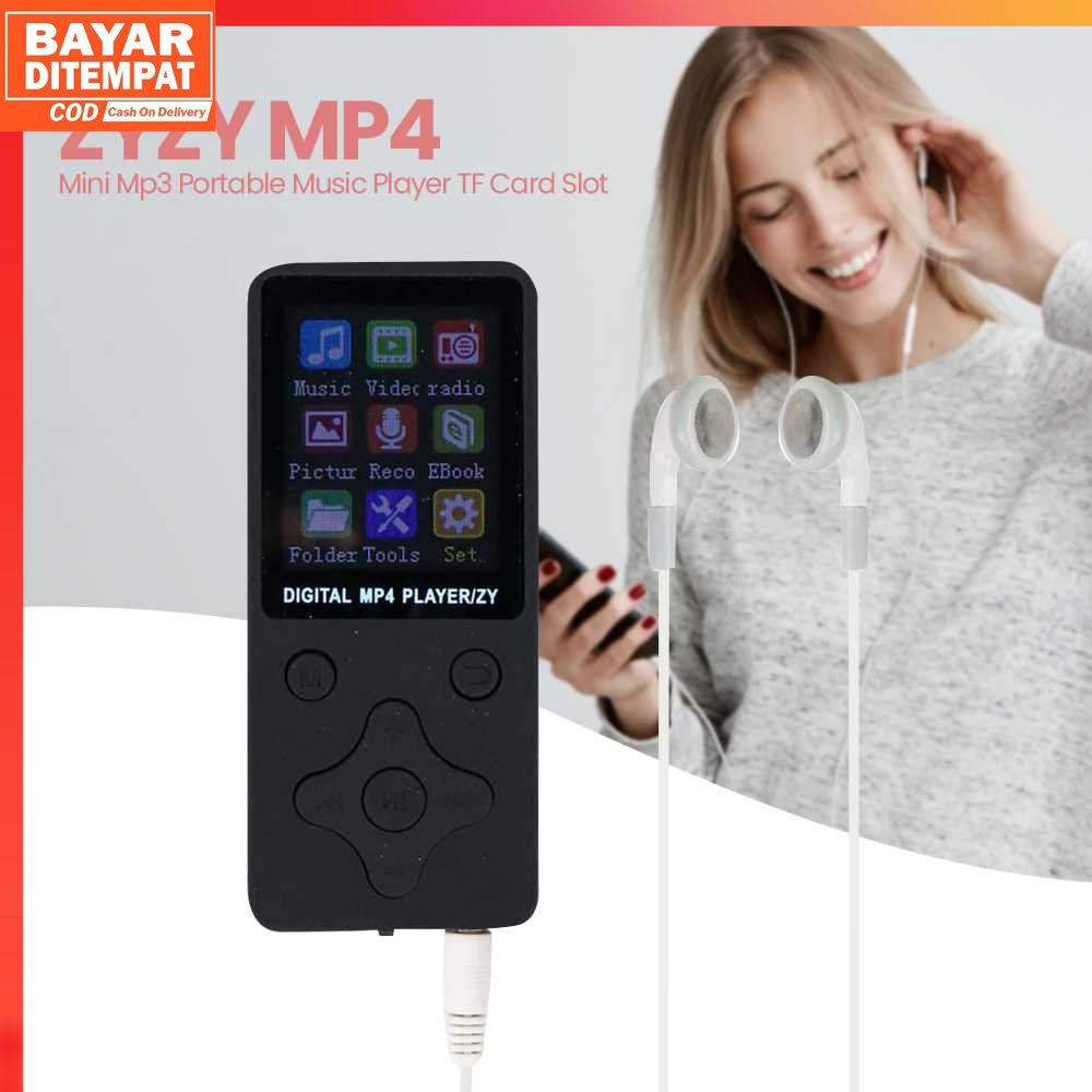 Jual ( 100% ORI ) ZYZY MP4 Player Mini Mp3 Portable Music Player TF ...