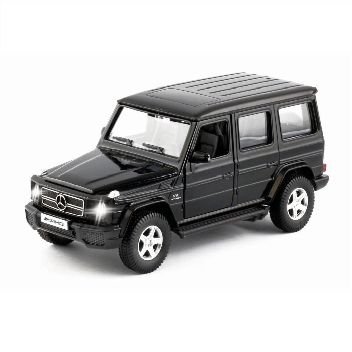 Jual RMZ City Diecast Mobil MERCEDES BENZ G63 Freewheel matte hitam ...