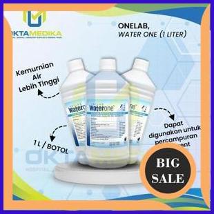 Jual tools n parts ONEMED, WATER ONE (AQUABIDEST) 1000ml / 1 LITER ...