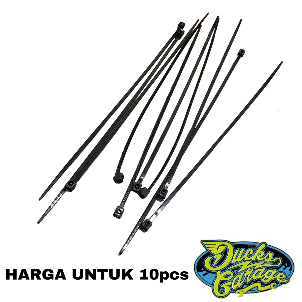 Jual Ripet Hitam Ukuran 2.5 x 100mm | Shopee Indonesia