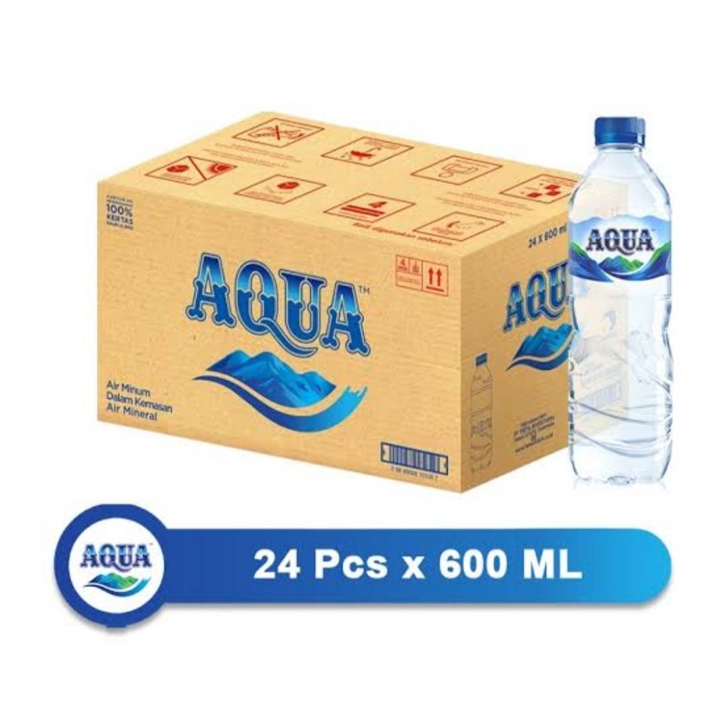 Jual AQUA Air Mineral Gelas/Mini/Tanggung/Literan [220ml/330ml/600ml/1500ml] Harga per 1 DUS ...