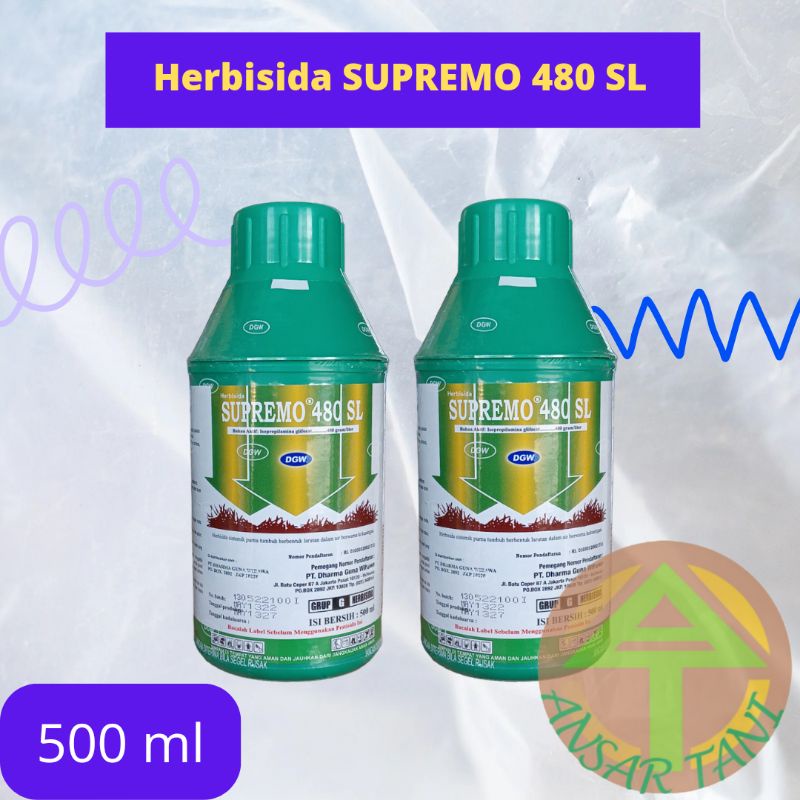 Jual Herbisida SUPREMO 480 SL 500 ml DGW | Shopee Indonesia