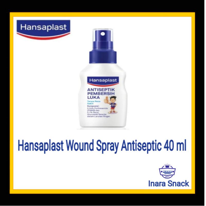 Jual Hansaplast Wound Spray Antiseptic 40 ml | Shopee Indonesia