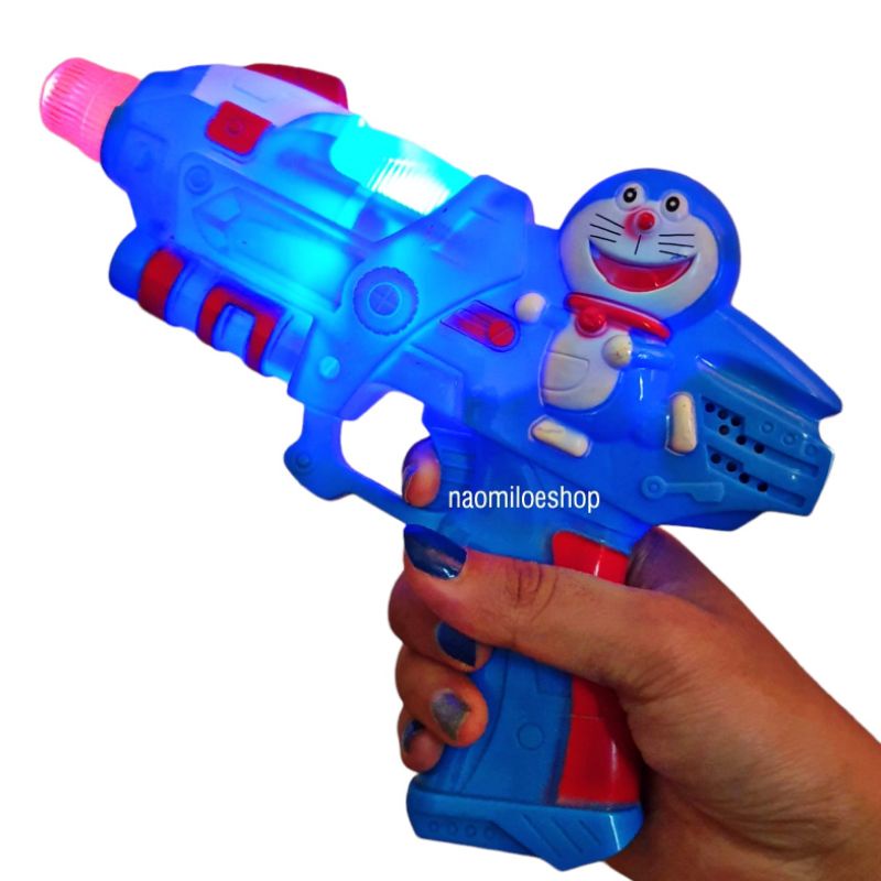 Jual Mainan pistol doraemon lampu Mainan tembakan Doraemon anak ...