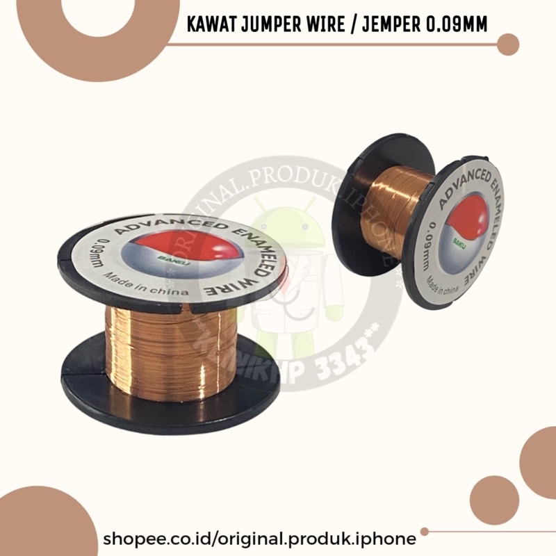 Jual KAWAT JAMPER / KAWAT JUMPER WIRE 0.09MM | Shopee Indonesia