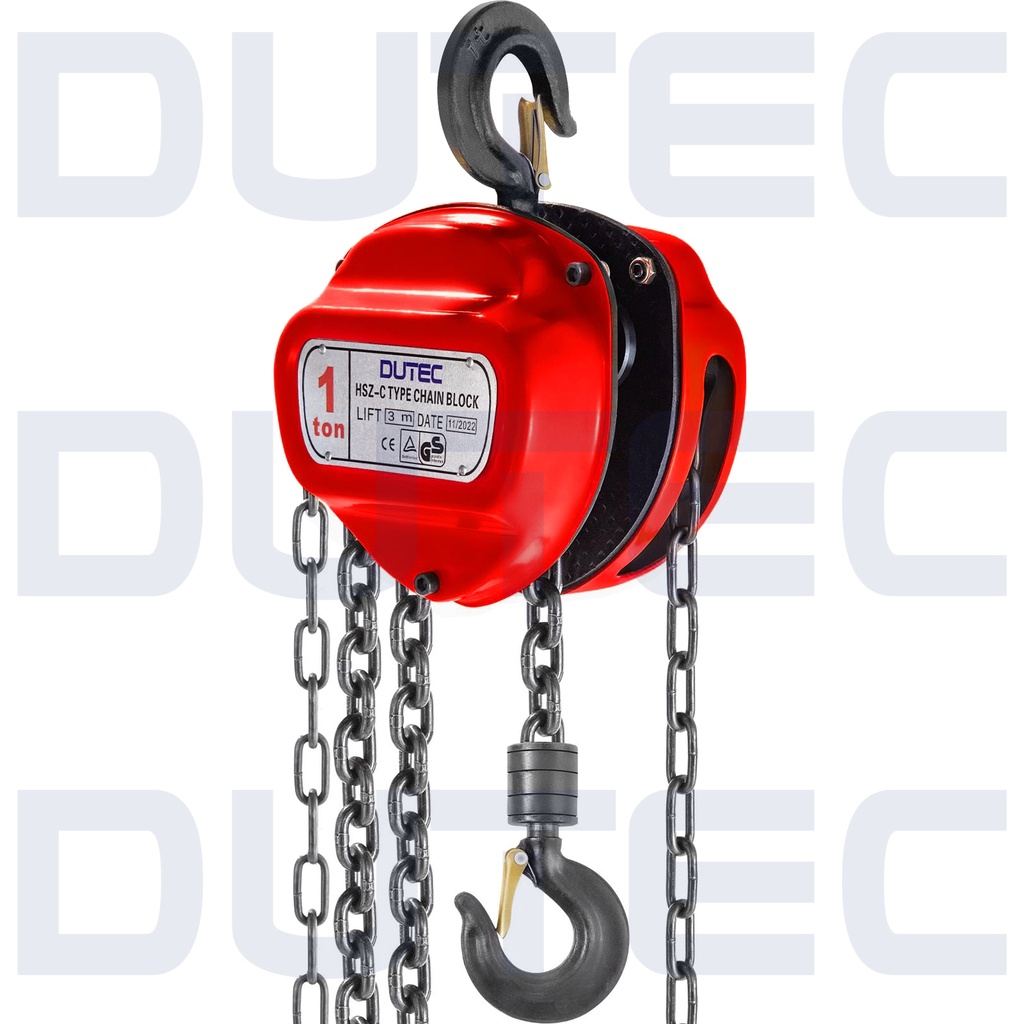 Jual Katrol Chain Block Hoist Takel Lifting Barang Derek Manual 1 Ton x ...