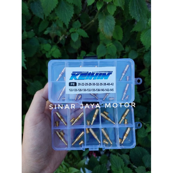 Jual pilot jet main jet apuyer keihin 1set isi 20 lengkap karbu pe pwl ...