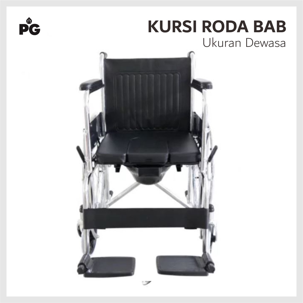 Jual Kursi Roda Bab 2 in 1 Toilet | Shopee Indonesia