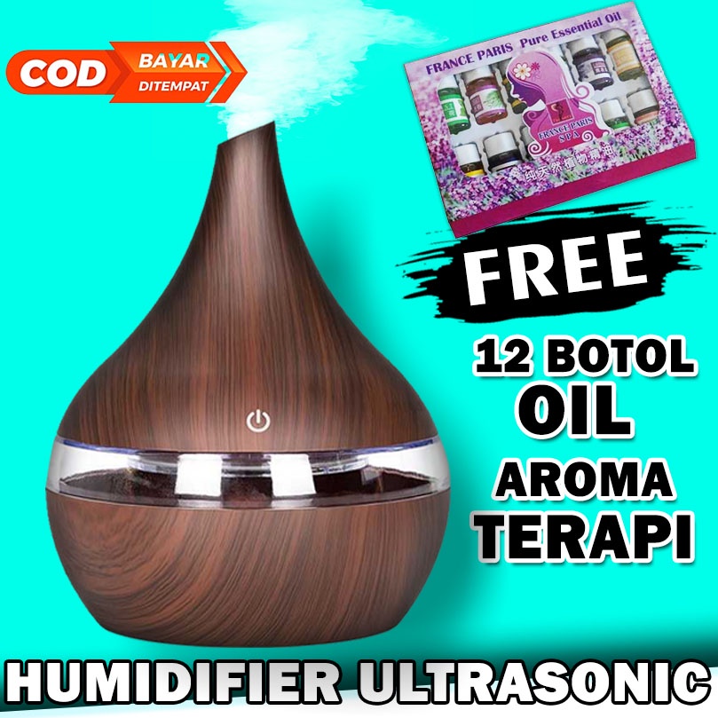 Jual Diffuser Essential Oil Lampu Tidur Humidifier Purifier Humadifier ...