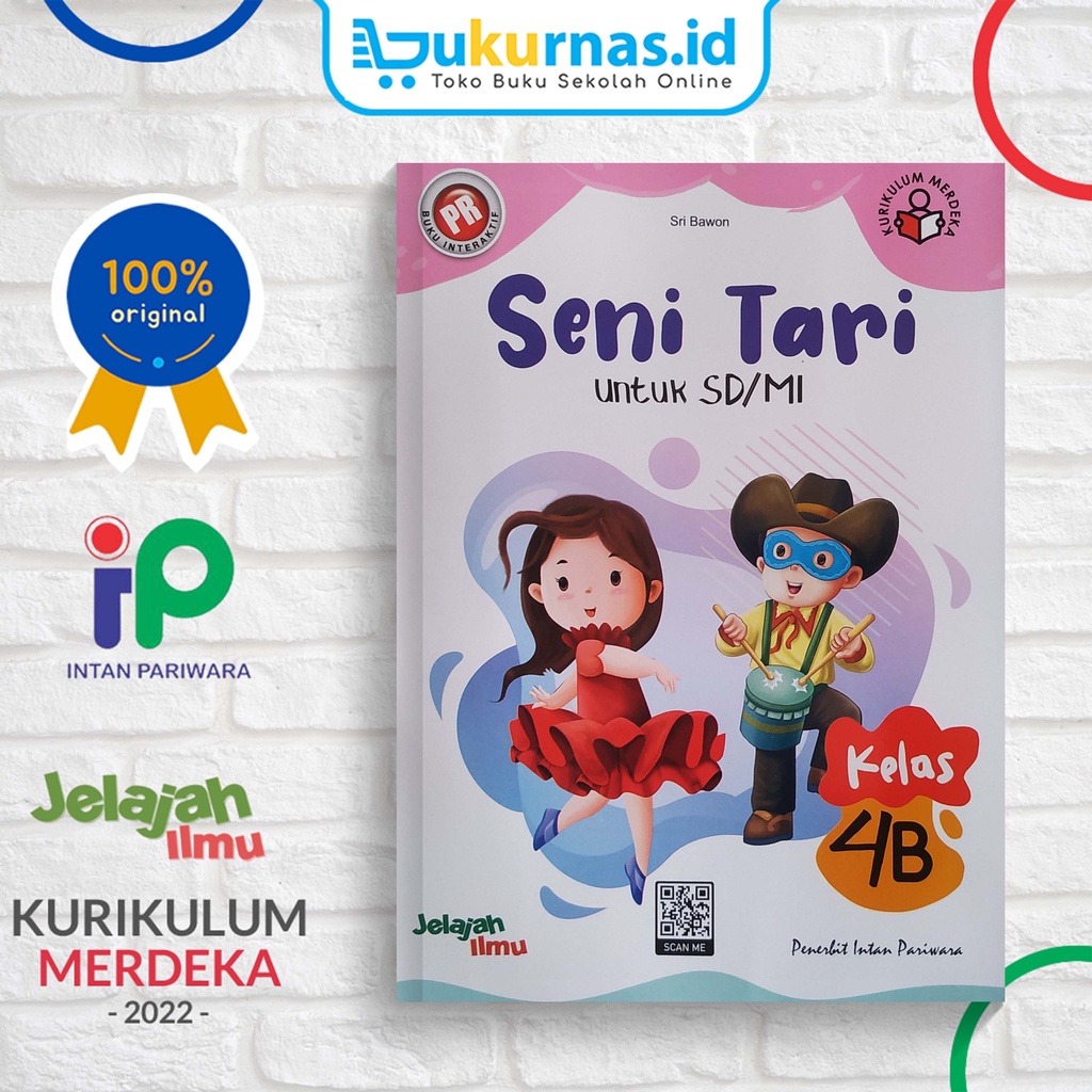 Jual Buku PR Interaktif Seni Tari SD/MI Kelas 4 Semester 2 - Kurikulum Merdeka Kurmer Intan ...