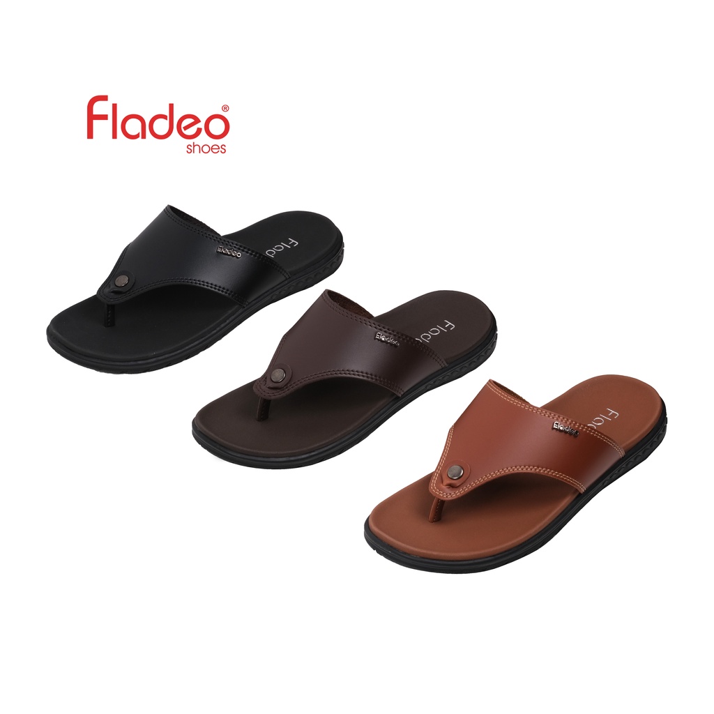 Jual Fladeo A23/MDS481-1WH / Sandal Jepit Pria | Shopee Indonesia