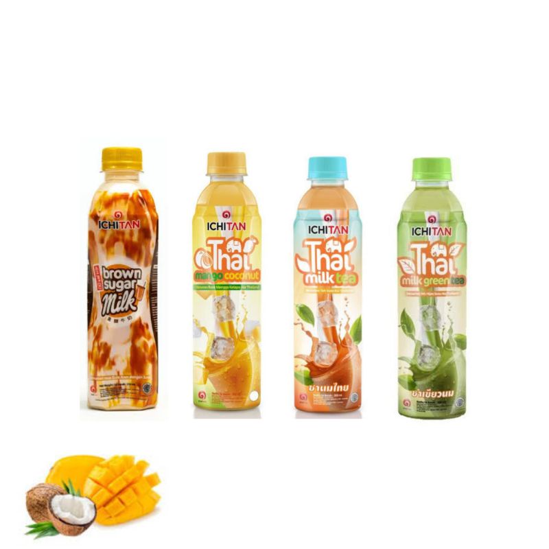 Jual Ichitan Drink Thai Tea Milk Tea All Varian 310ml | Shopee Indonesia