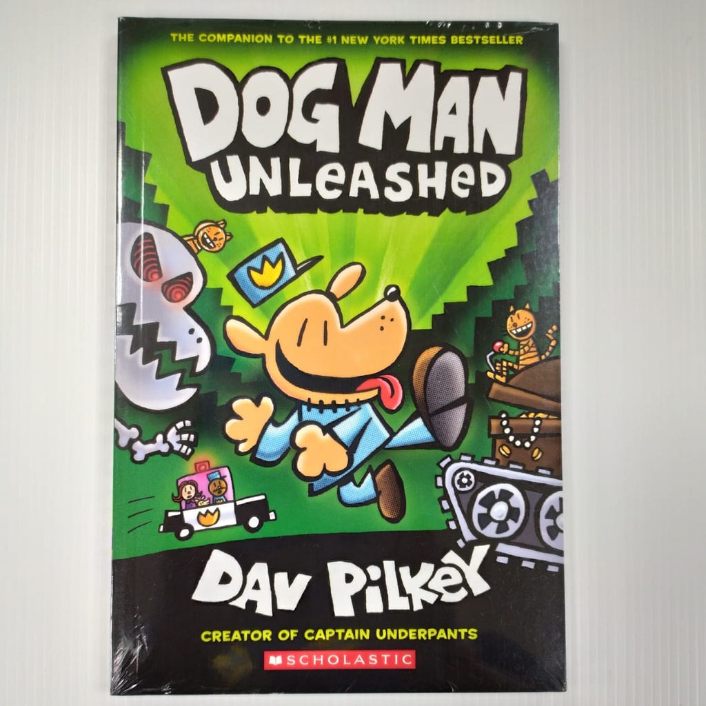 Jual Gramedia Bali - DOG MAN #2: DOG MAN UNLEASHED (SC) | Shopee Indonesia
