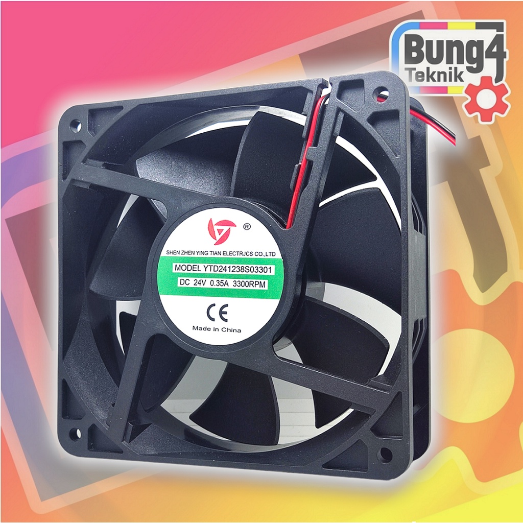 Jual KOMPONEN KIPAS DC 24V 4.5IN | Shopee Indonesia
