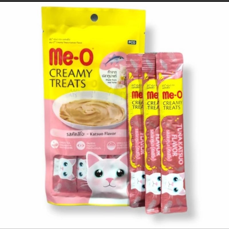 Jual Me-o Creamy Treats Katsuo meo creamy treats katsuo | Shopee Indonesia