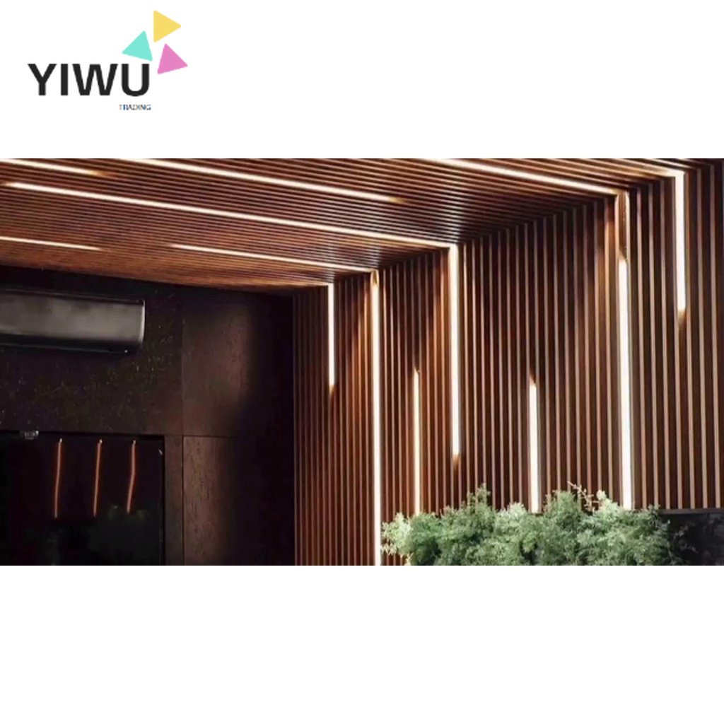 Jual wpc woodpanel 145cm x 16cm x 2,3cm per lembar untuk backdrop tv ...