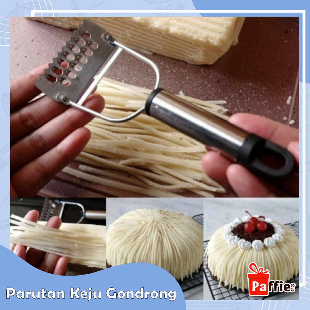 Jual Parutan Keju Gondrong stainless Cheese Grater Rapunzel Parut Dapur ...