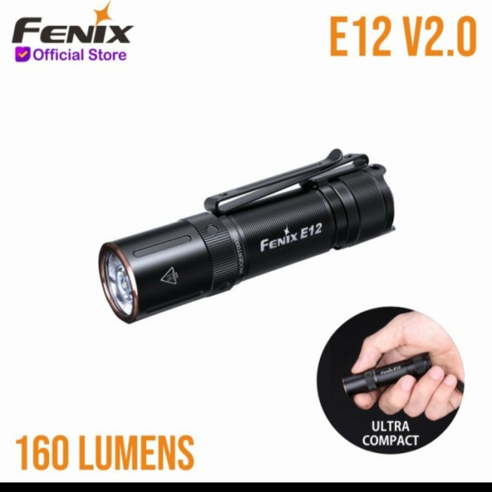 Jual Senter Fenix Senter Led E12 Black | Shopee Indonesia