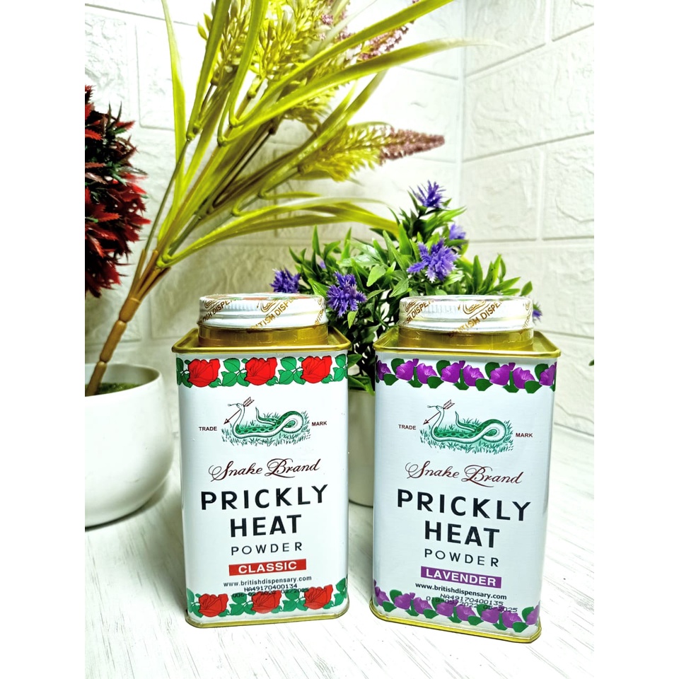 Jual SNAKE BRAND Prickly Heat Powder Bedak Ular Gatal Biang Keringat ...