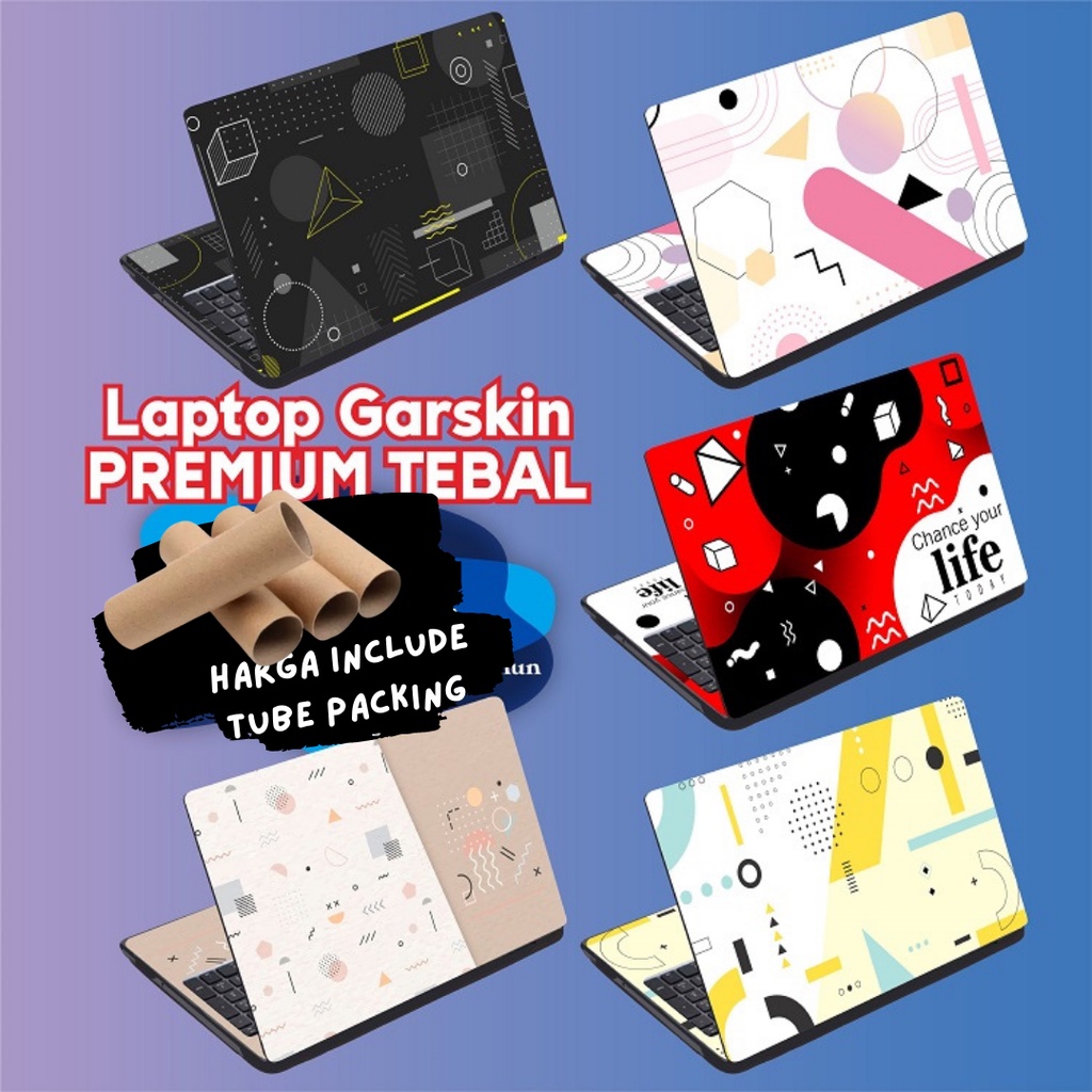 Jual Garskin Laptop Anti Gores Colorful Memphis Premium Full set 10 12 ...