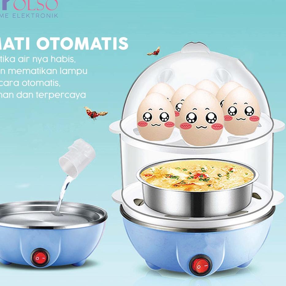 Jual ALAT REBUS PENGUKUS TELUR STREAMER ELECTRIC EGG COOKING BOILER ...