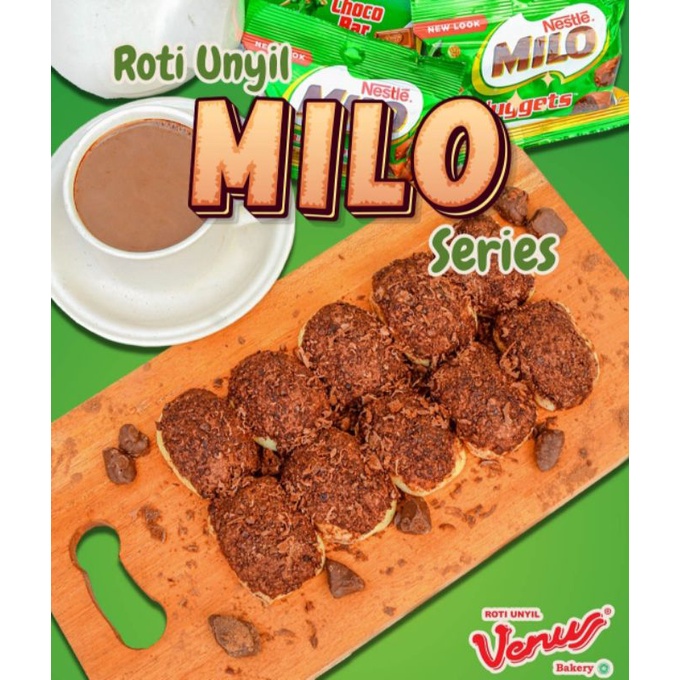 Jual ROTI UNYIL VENUS BOGOR MILO SPESIAL SERIES | Shopee Indonesia