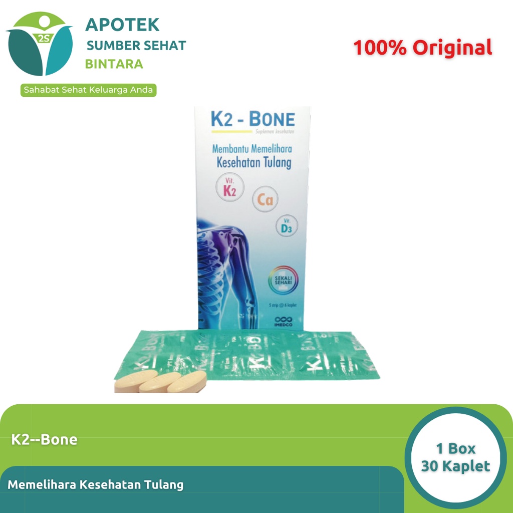Jual K2 Bone Vitamin Tulang | Shopee Indonesia