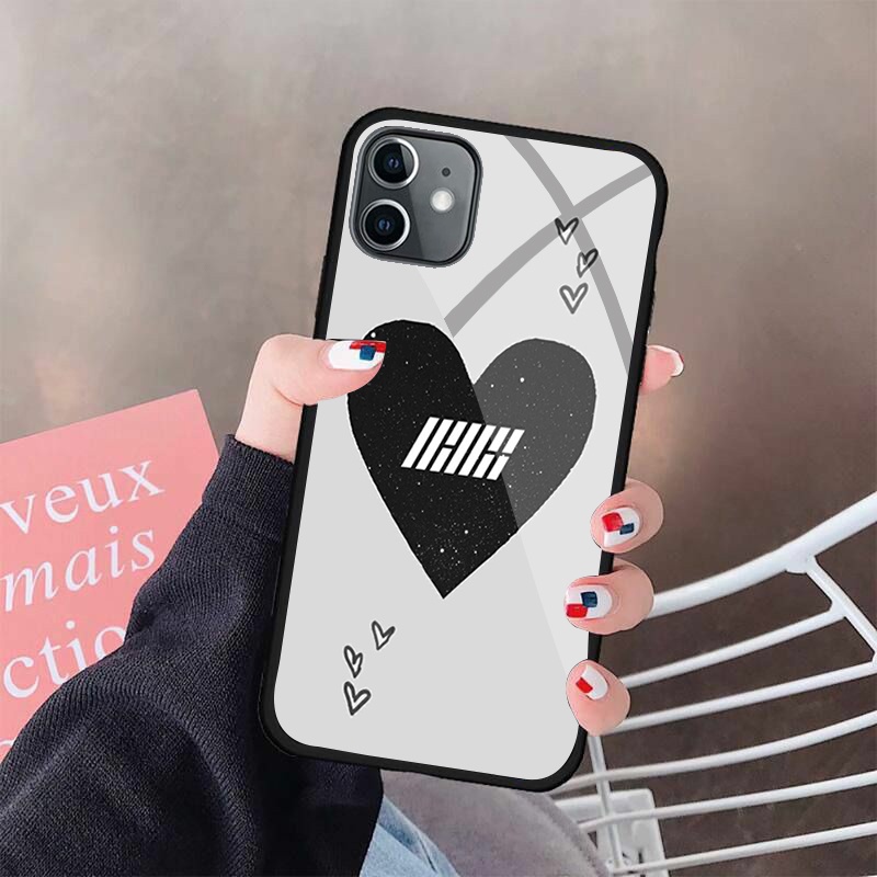 Jual (ik4) Case IKON Logo Aesthetic Kpop Custom Glossy Casing All Type ...