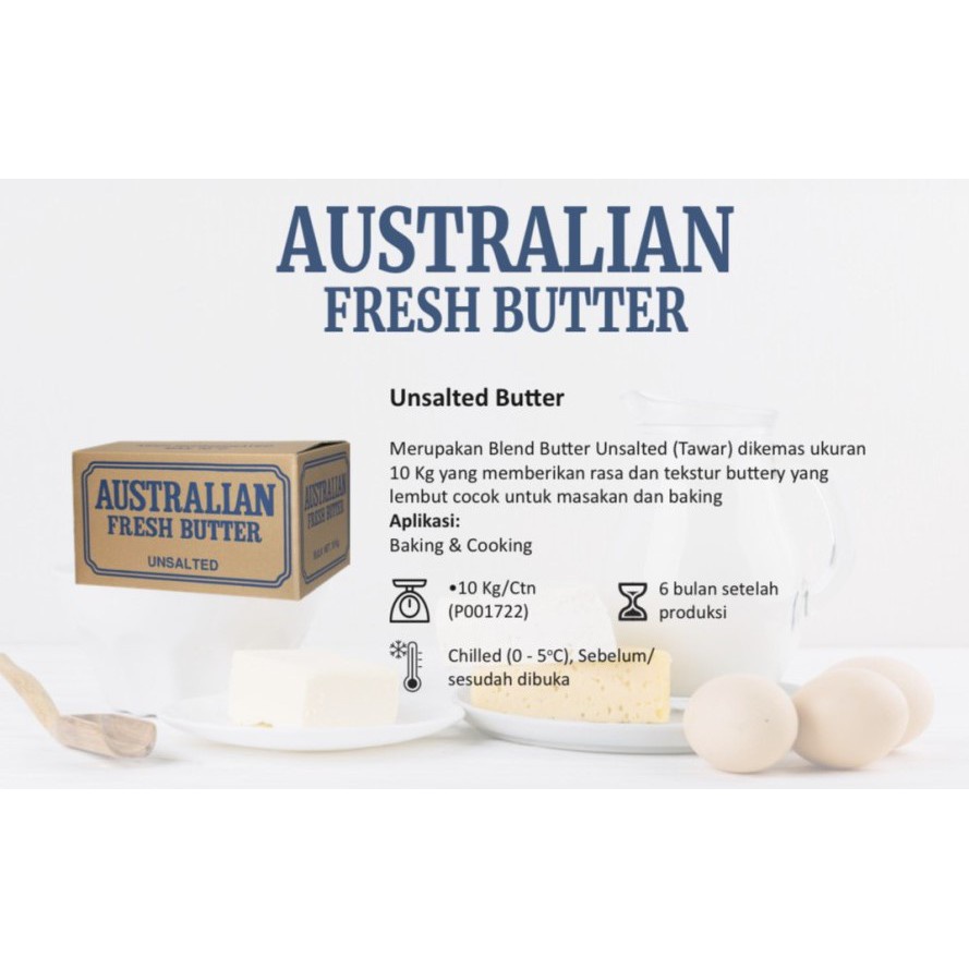 Jual Australian Butter unsalted aust butter | Shopee Indonesia