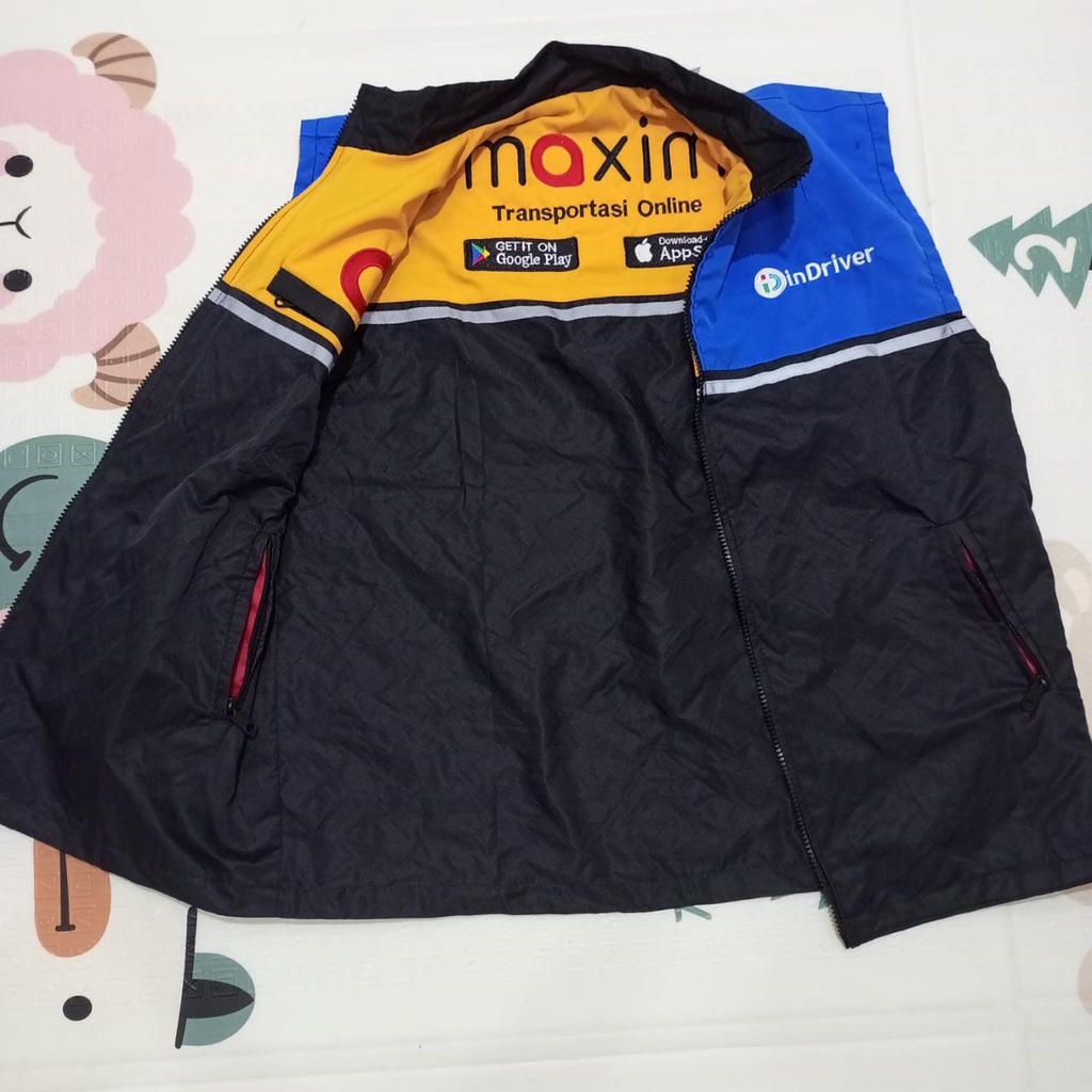 Jual Jaket indriver bolak balik indriver maxim indriver jaket indrive ...