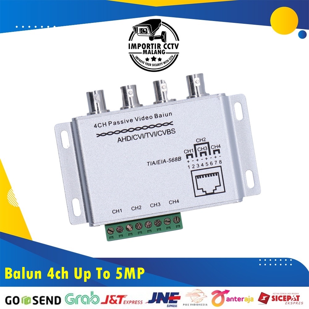 Jual VIDEO BALUN 4CH UP TO 5MP-ICM | Shopee Indonesia