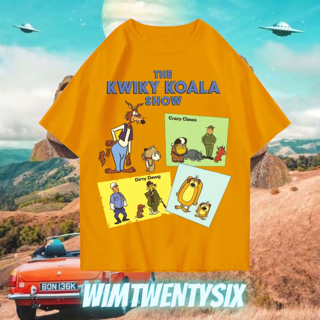 Jual Wimtwentysix “kaos oversize the kwiky koala vintage tee” Oversized ...