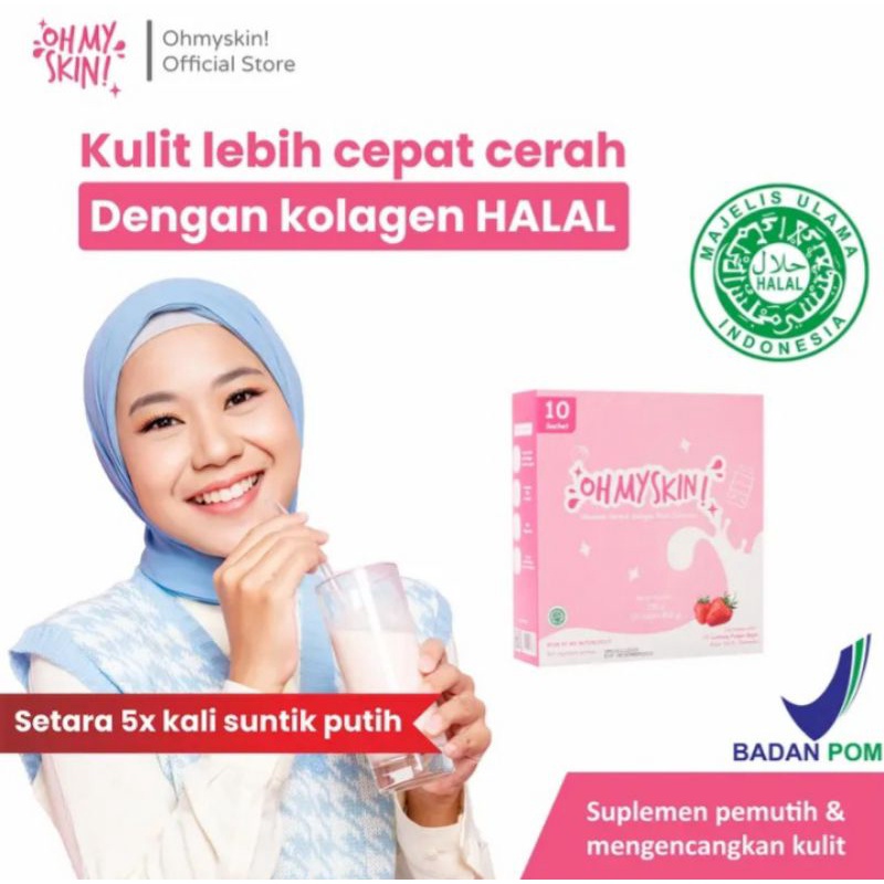 Jual collagen oh my skin! (ecer) | Shopee Indonesia