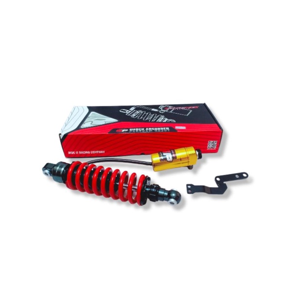 Jual Shock MonoShock Ride it Gp 103 Ninja R,RR Ninja SS Tabung Pisah Fleksibel Black Series ...
