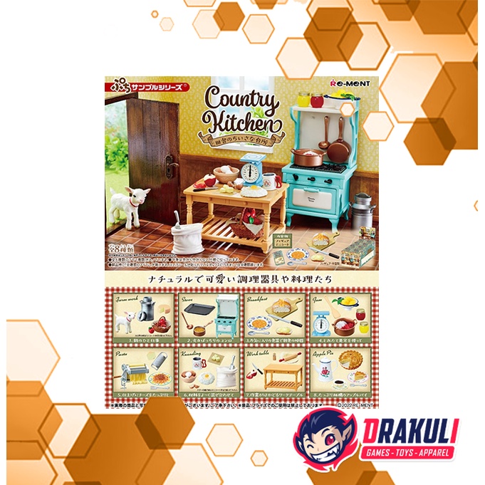 Jual Toys Re-Ment Original Country Kitchen ( Set Of 8 ) | Shopee Indonesia