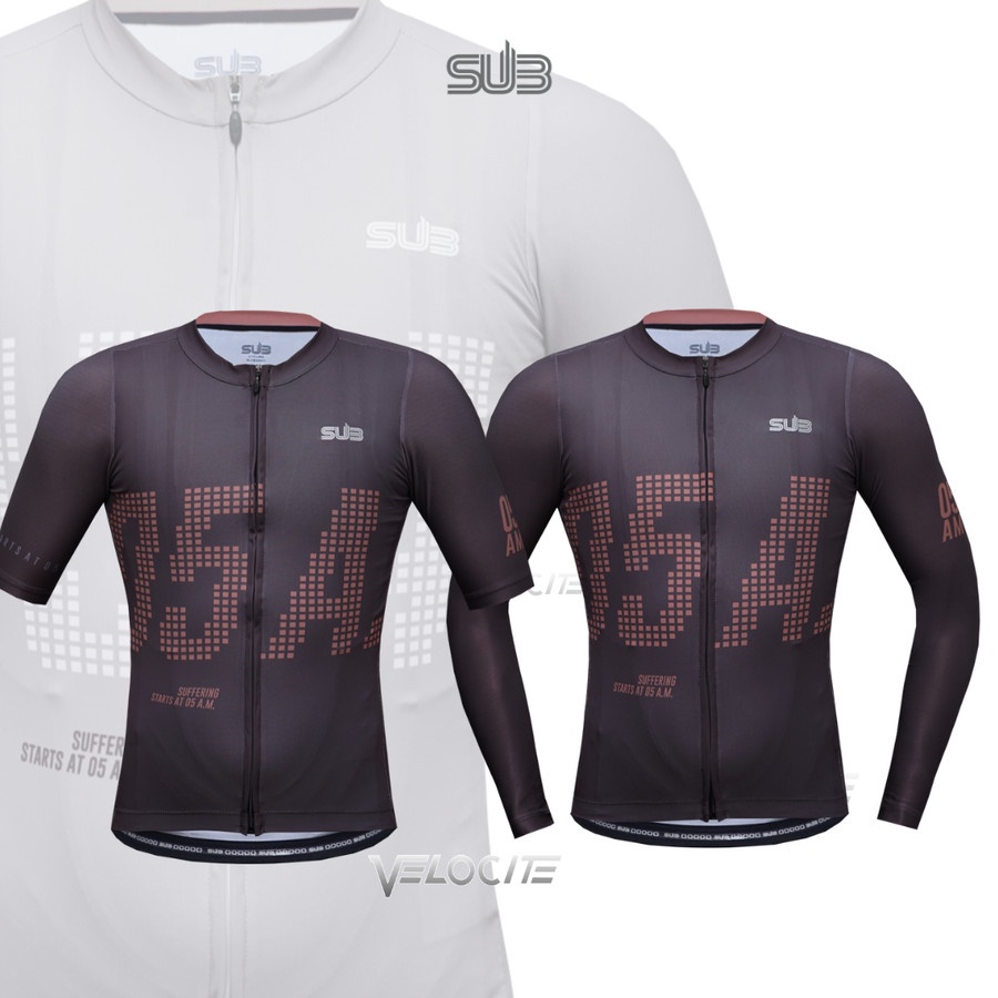 Jual SUBJERSEY 05AM Bison Dark Brown SUB Jersey Sepeda Gen 3 elite 05 am Gowes Roadbike New ...