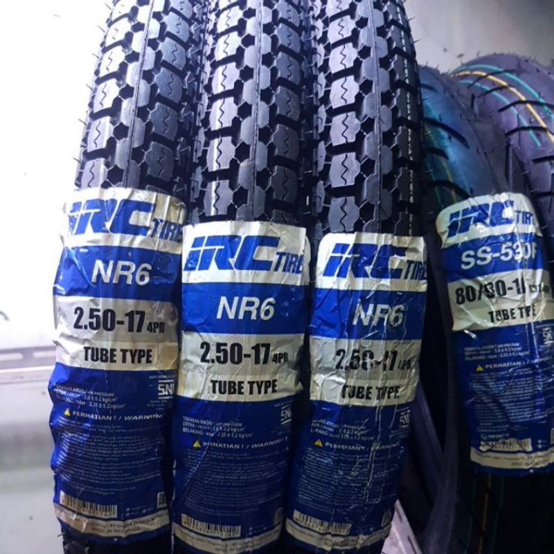 Jual BAN LUAR IRC GRAND BELAKANG 250-17 NR6 INOUE KOTAK KLASIK (NON TUBLESS) | Shopee Indonesia