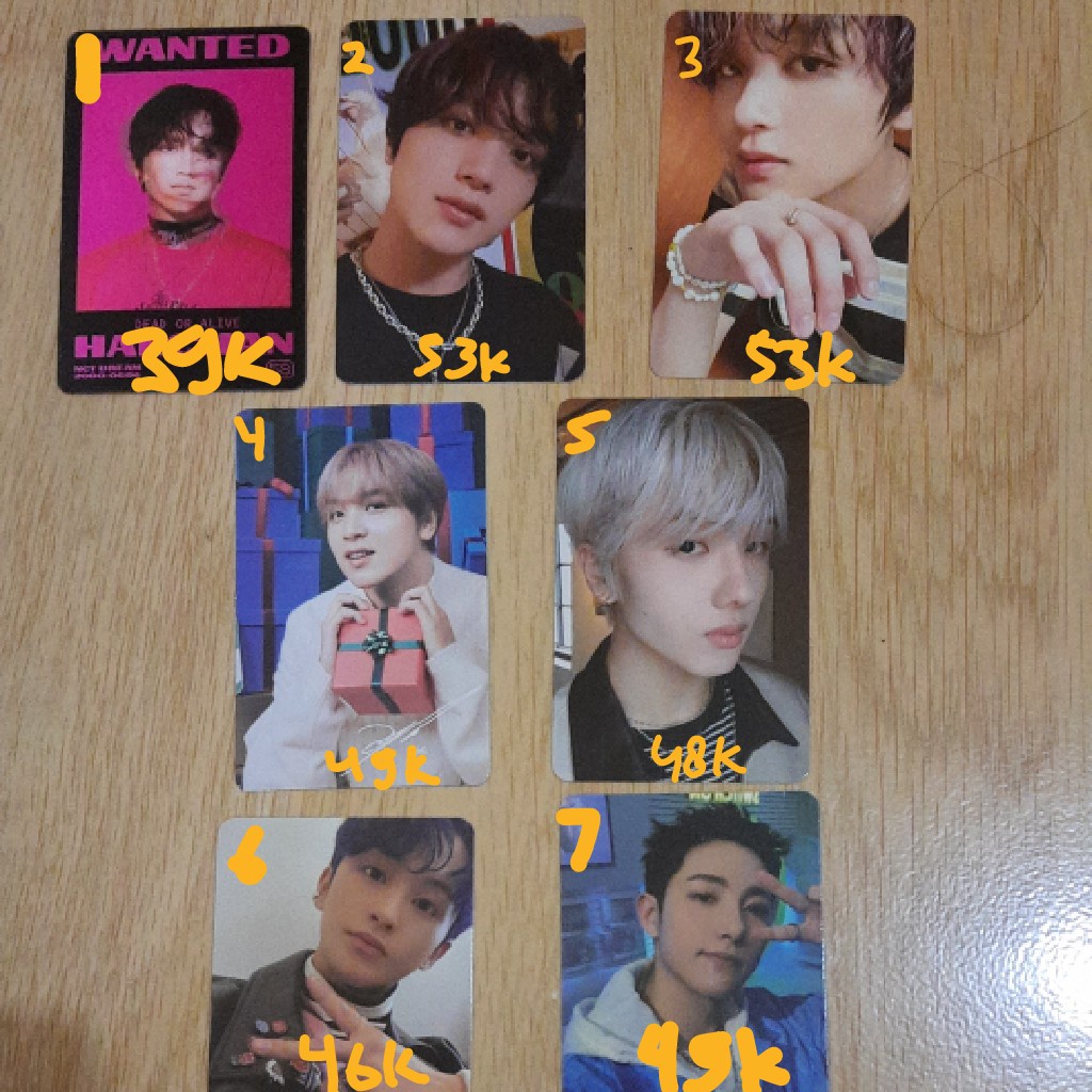 Jual Pc official NCT haechan mark renjun | Shopee Indonesia
