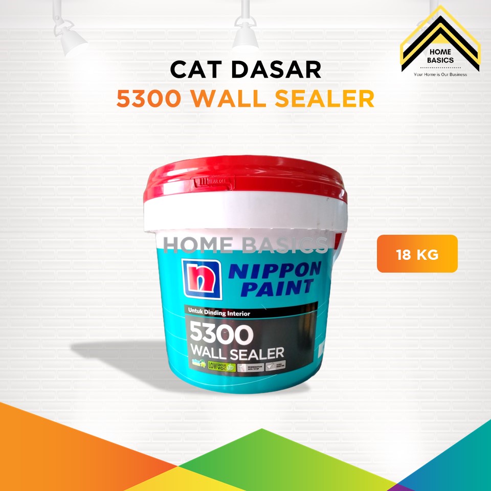 Jual Cat Dasar 5300 Wall Sealer Nippon Paint 18 Kg / Sealer Interior ...