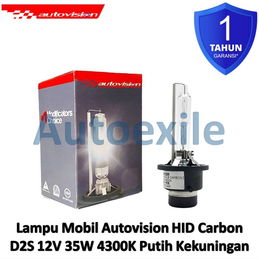 Jual Autovision Xenon HID Carbon D2S 35W 4300K Putih Kekuningan Lampu Elgrand Juke All New ...