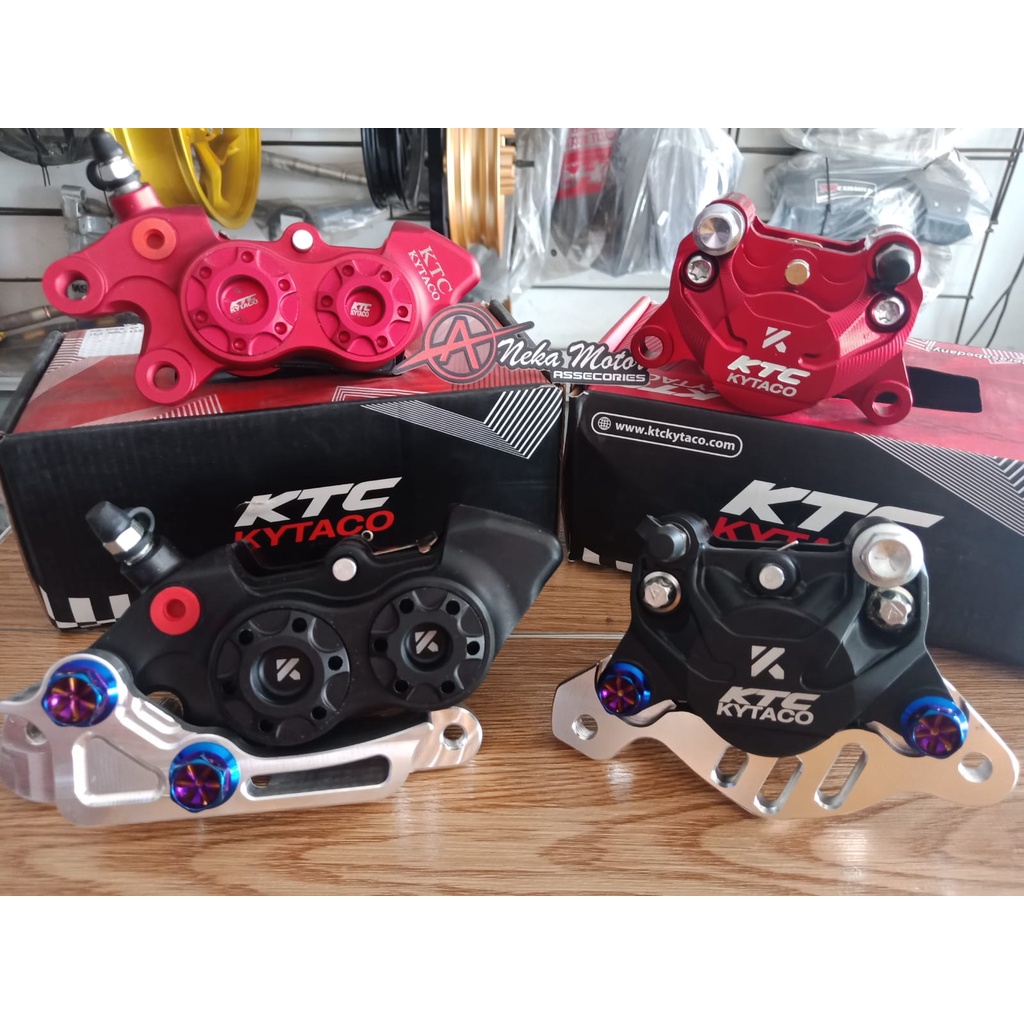 Jual Kaliper KTC Depan Belakang PCX 150 160 ADV 150 160 Tanpa Breket Tanpa Baut Probolt 4 Piston ...