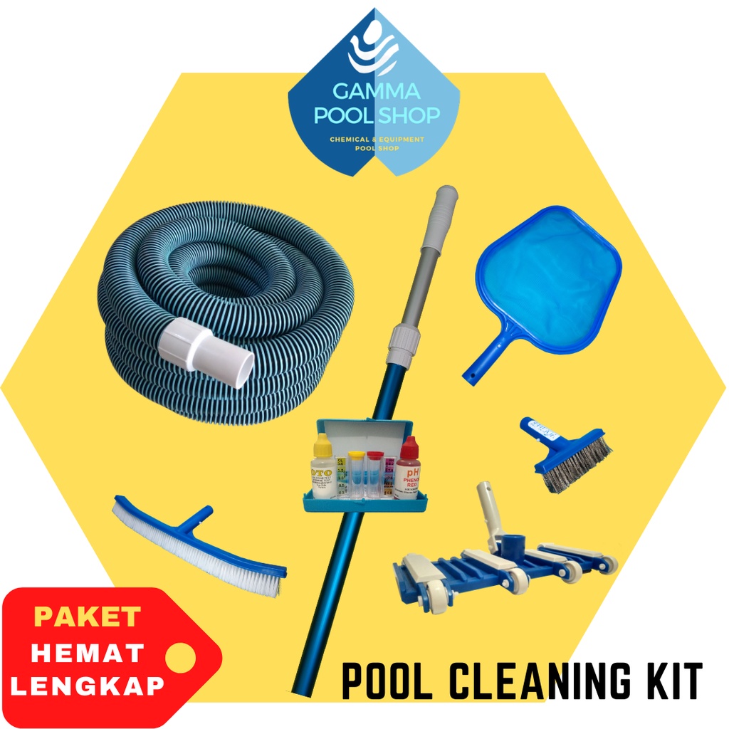 Jual Paket Komplit Alat Kolam Renang Hemat Lengkap - Selang 13 meter ...