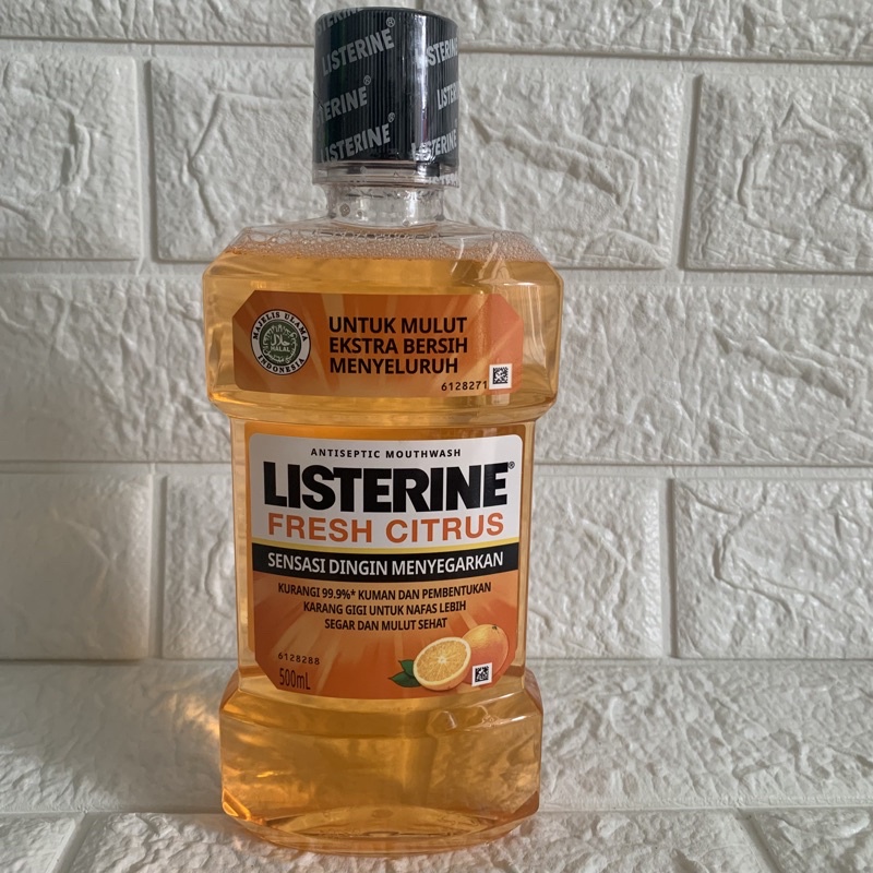 Jual LISTERINE 500 ML Cool Mint Fresh Citrus Zero Multi Protect ...