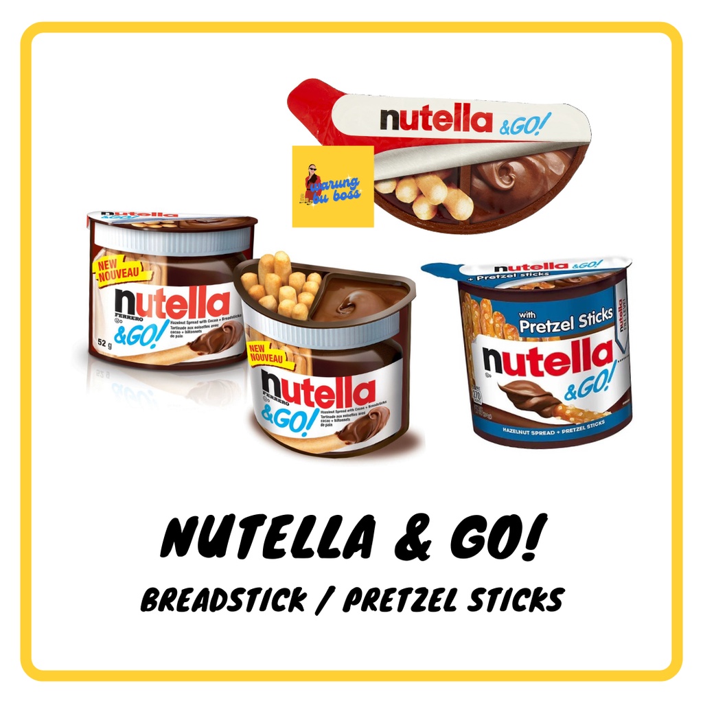 Jual Nutella & Go! Nutella Go Nuttella Go Nuttela Go Breadsticks ...