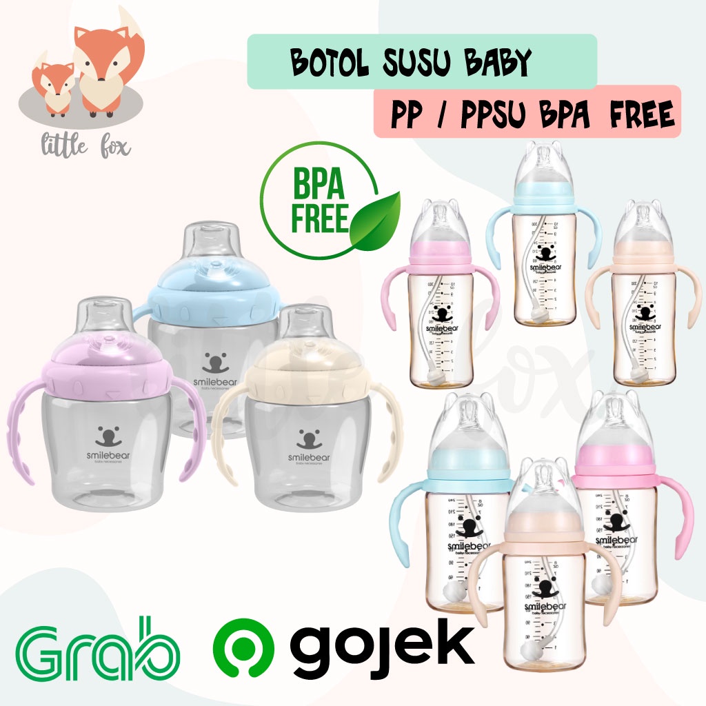 Jual Botol Susu Bayi PPSU / PP BPA Free / Bebas BPA Training Bottle Baby | Shopee Indonesia