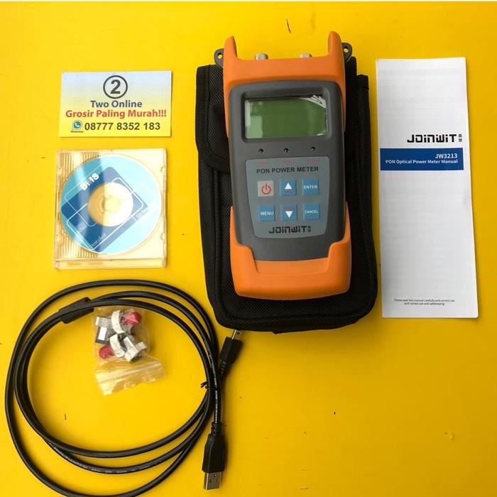 Jual JOINWIT PON POWER METER JW3213N/FO/FIBER OPTIK/OPTIC #ORIGINAL ...
